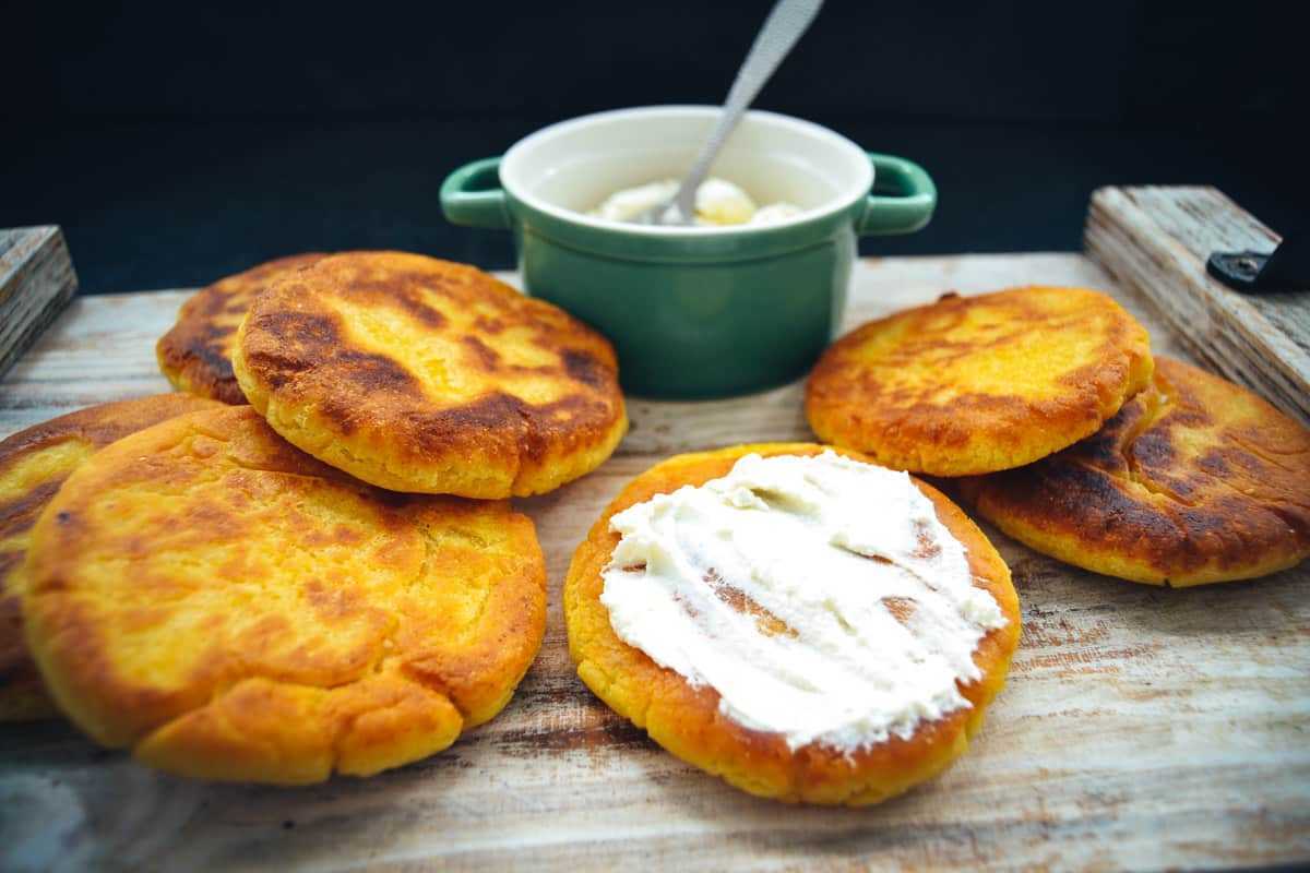 Arepas Rezept boyacense original kolumbianisch