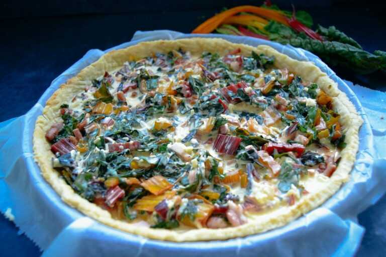 Mangold Quiche