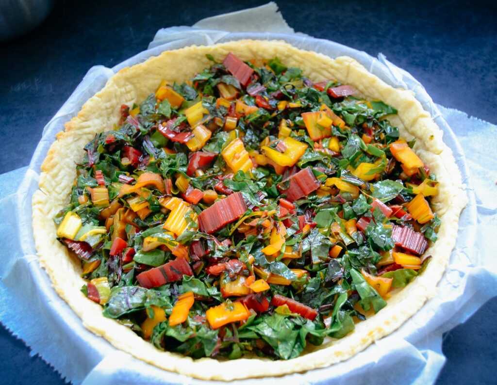 Mangold Quiche