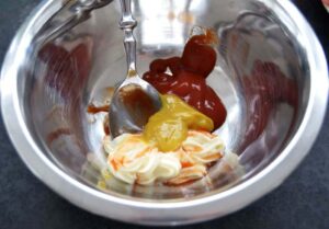 Pfälzer Leberrollen Burger mit Zwiebel und Apfel - Kochen aus Liebe