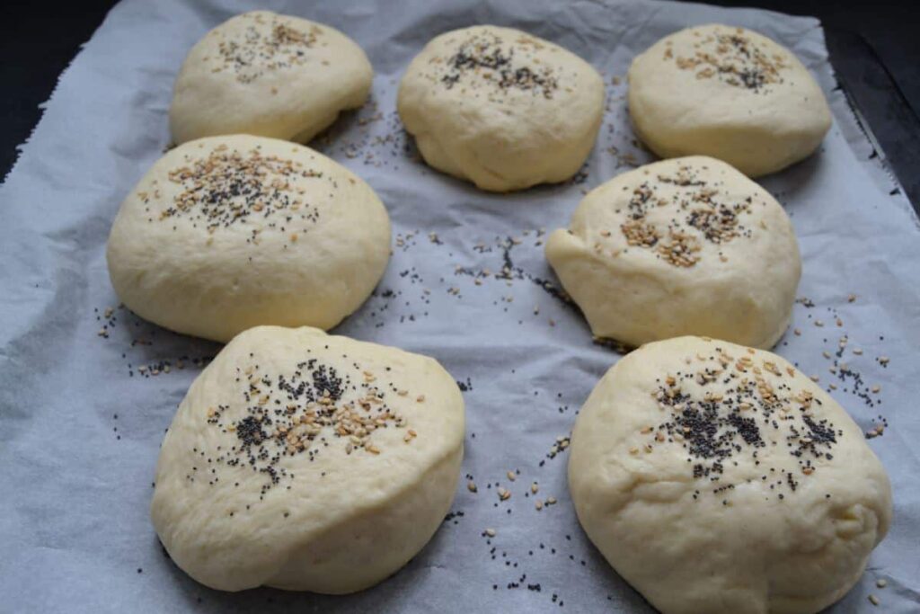 Pfälzer Leberrollen Burger mit Zwiebel und Apfel - Kochen aus Liebe
