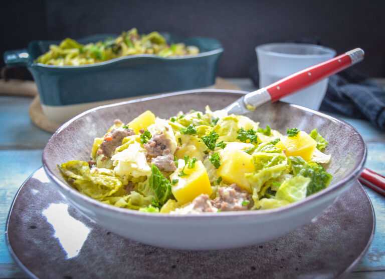 Wirsingeintopf mit Hackfleisch - Kochen aus Liebe