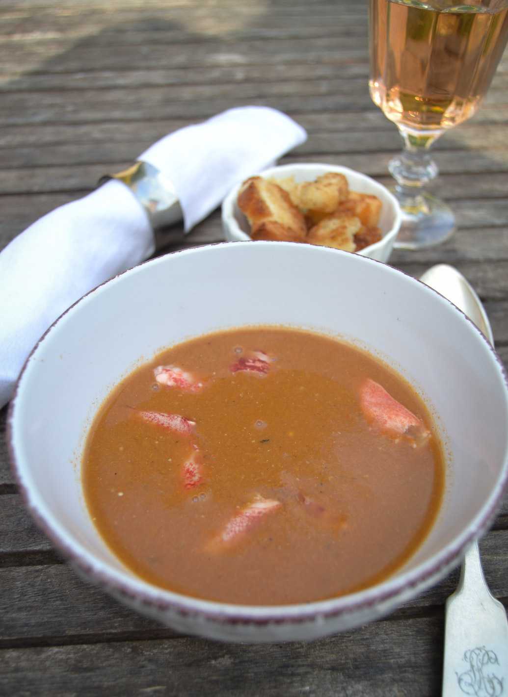 Hummer Bisque - Hummersuppe - Kochen aus Liebe