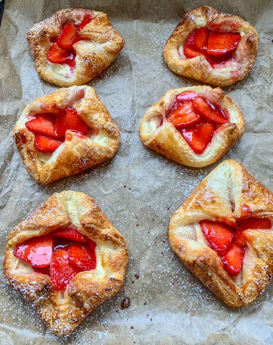 Plunderteig Plundergebäck Croissant selber machen - Kochen aus Liebe