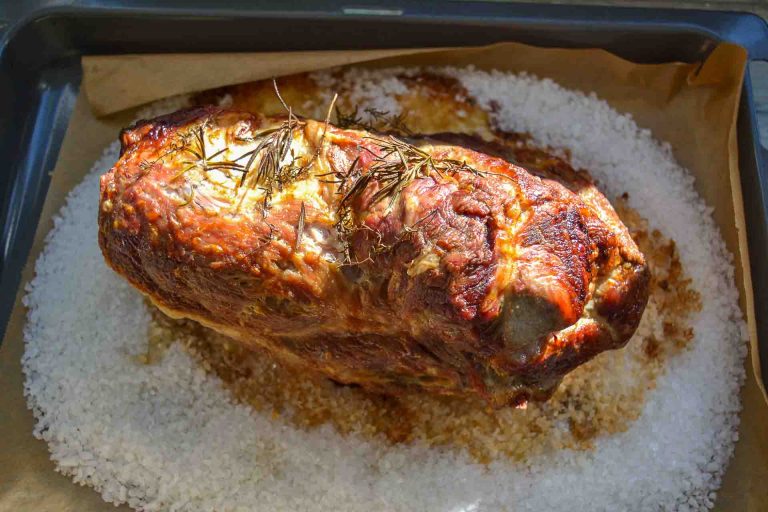 Salzbraten Nackenbraten aus dem Backofen - Kochen aus Liebe