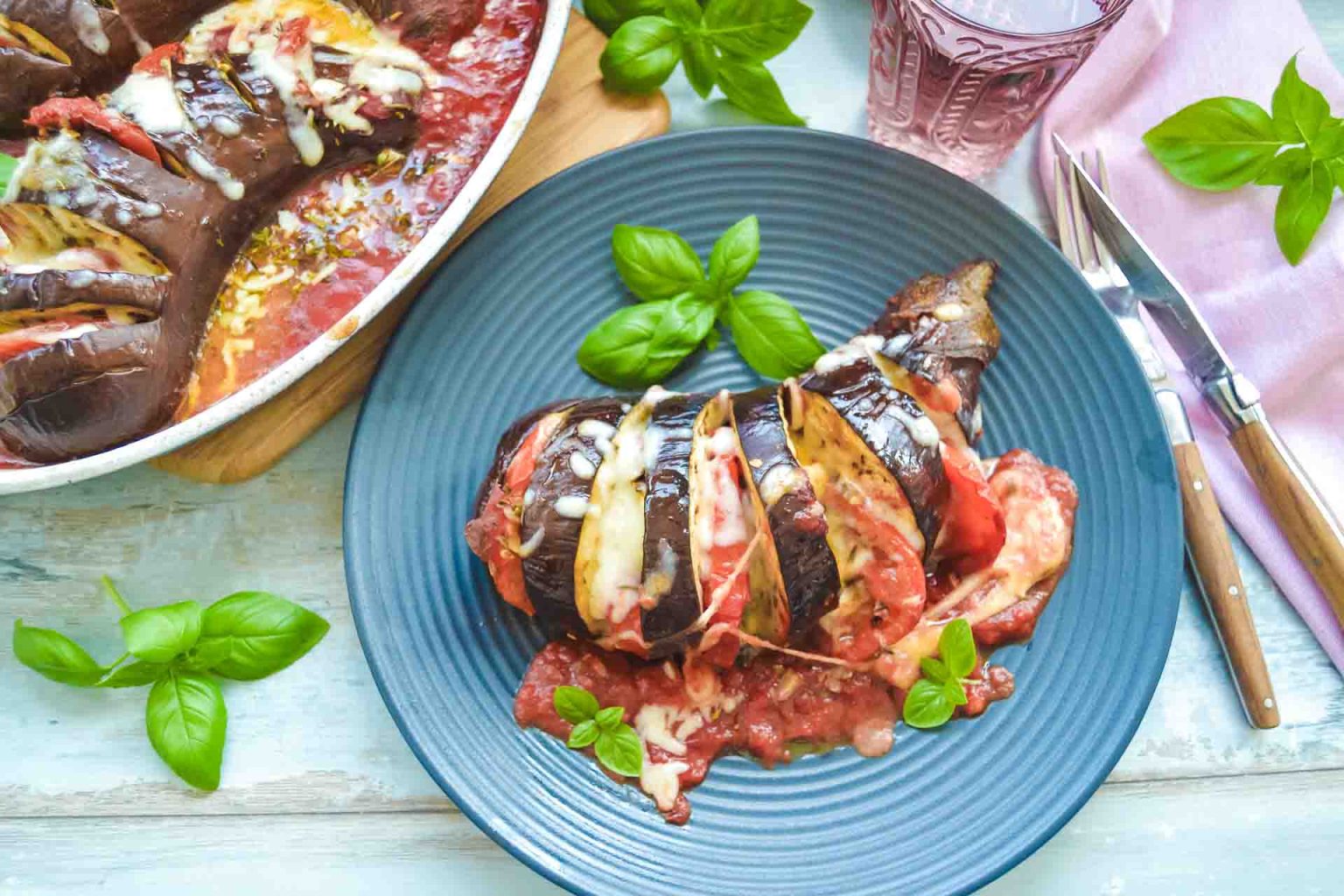 Faszinierend Rezept Gefllte Auberginen Vegetarisch Bild