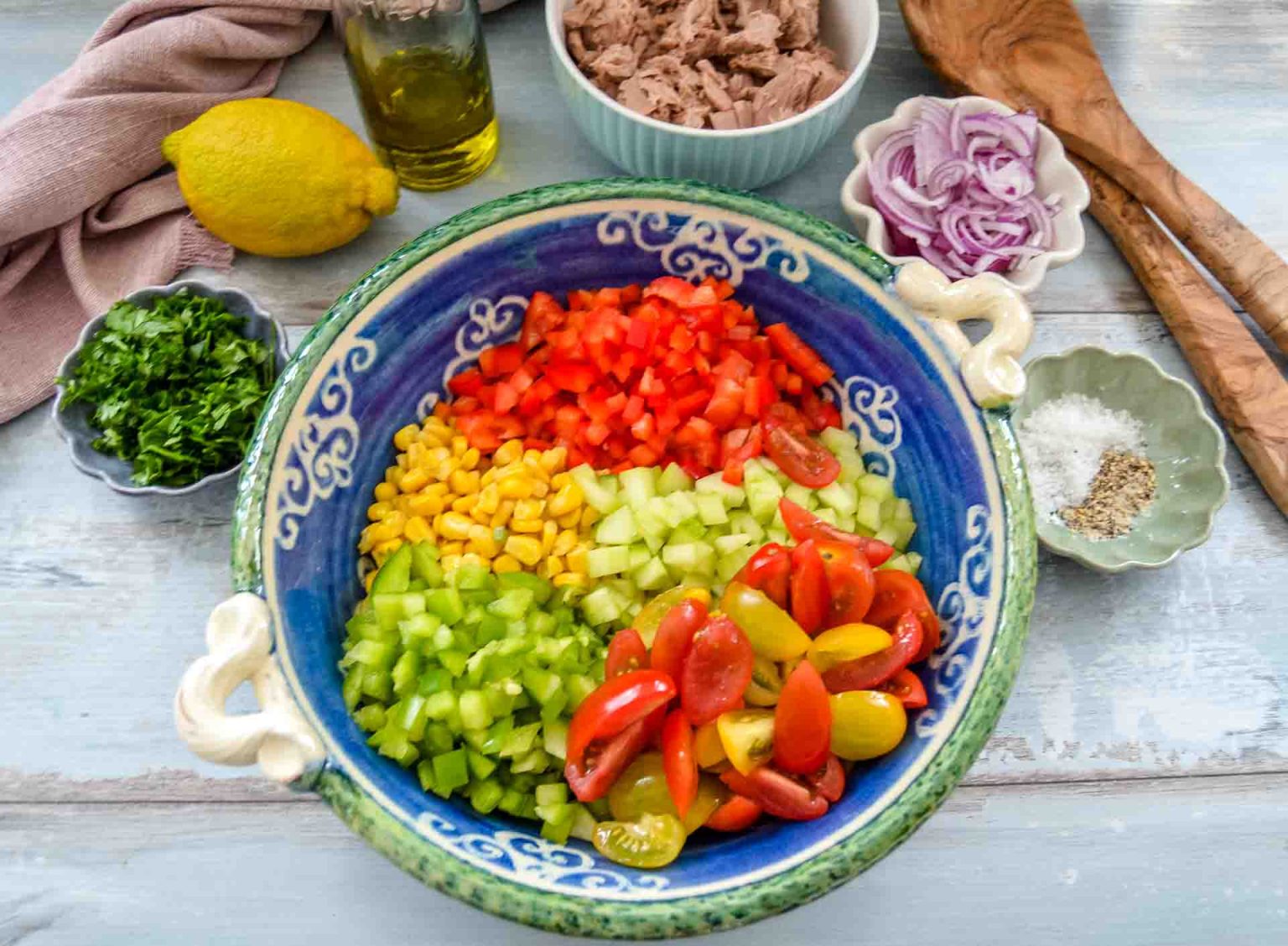 Thunfischsalat Rezept einfach & schnell - Kochen aus Liebe