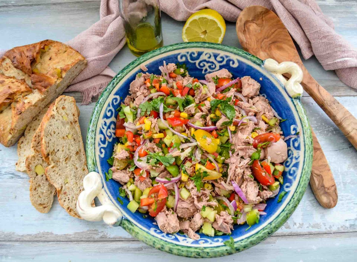 Thunfischsalat Rezept einfach & schnell - Kochen aus Liebe