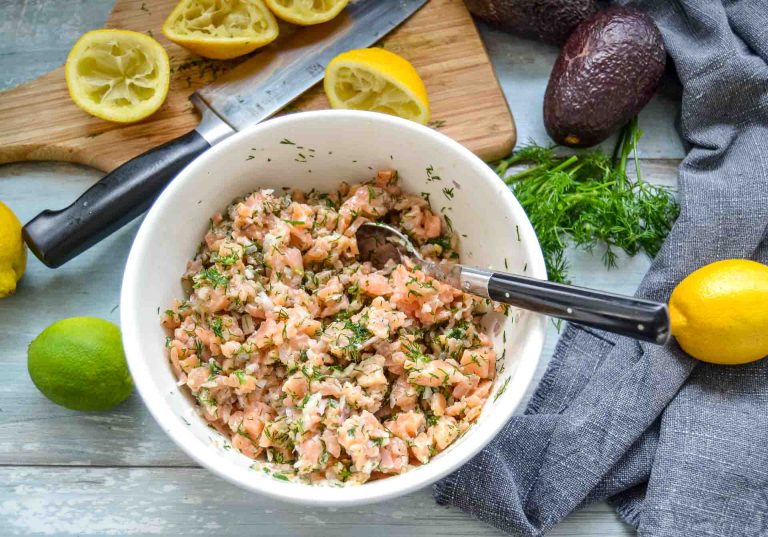 Lachstatar Rezept mit Rösti - Kochen aus Liebe