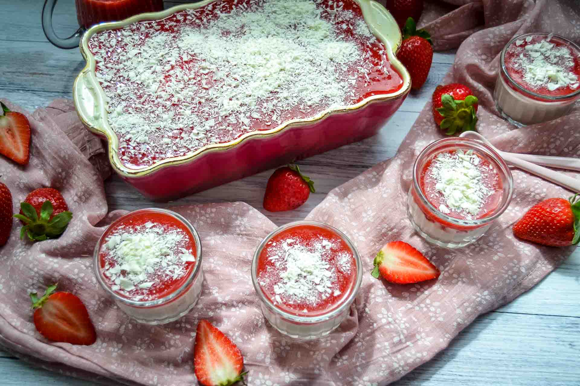 Spaghetti Eis Dessert Rezept - Kochen aus Liebe