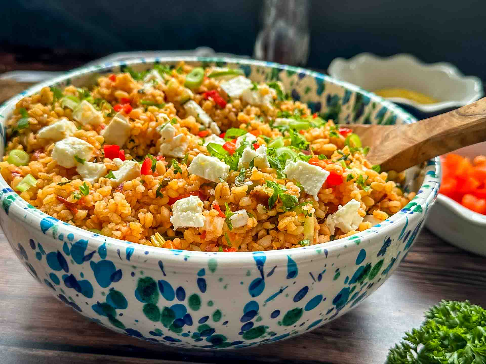 Bulgursalat Rezept mit Feta - Kochen aus Liebe